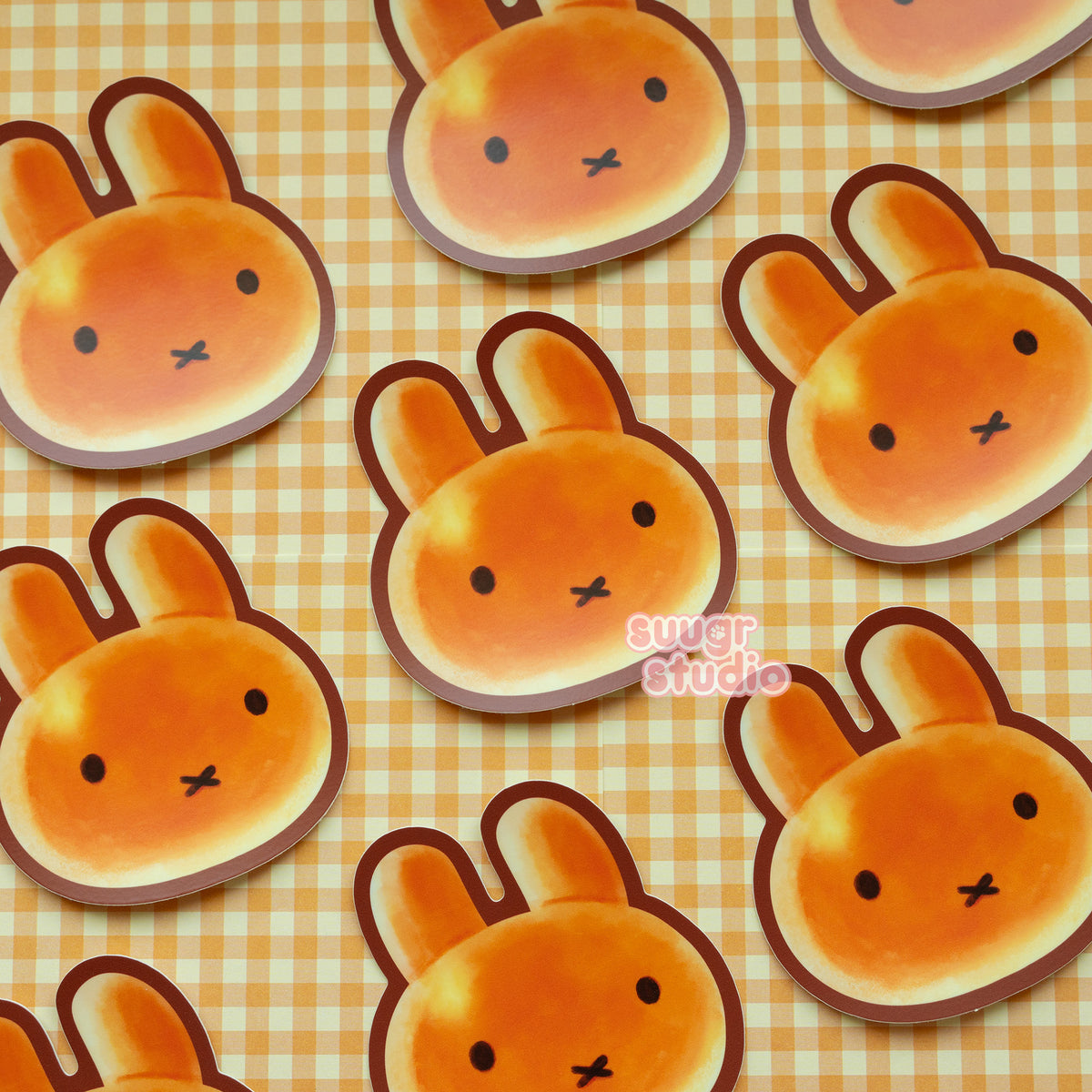 Miffy Bread Sticker, Fan Merch – Suugr Studio