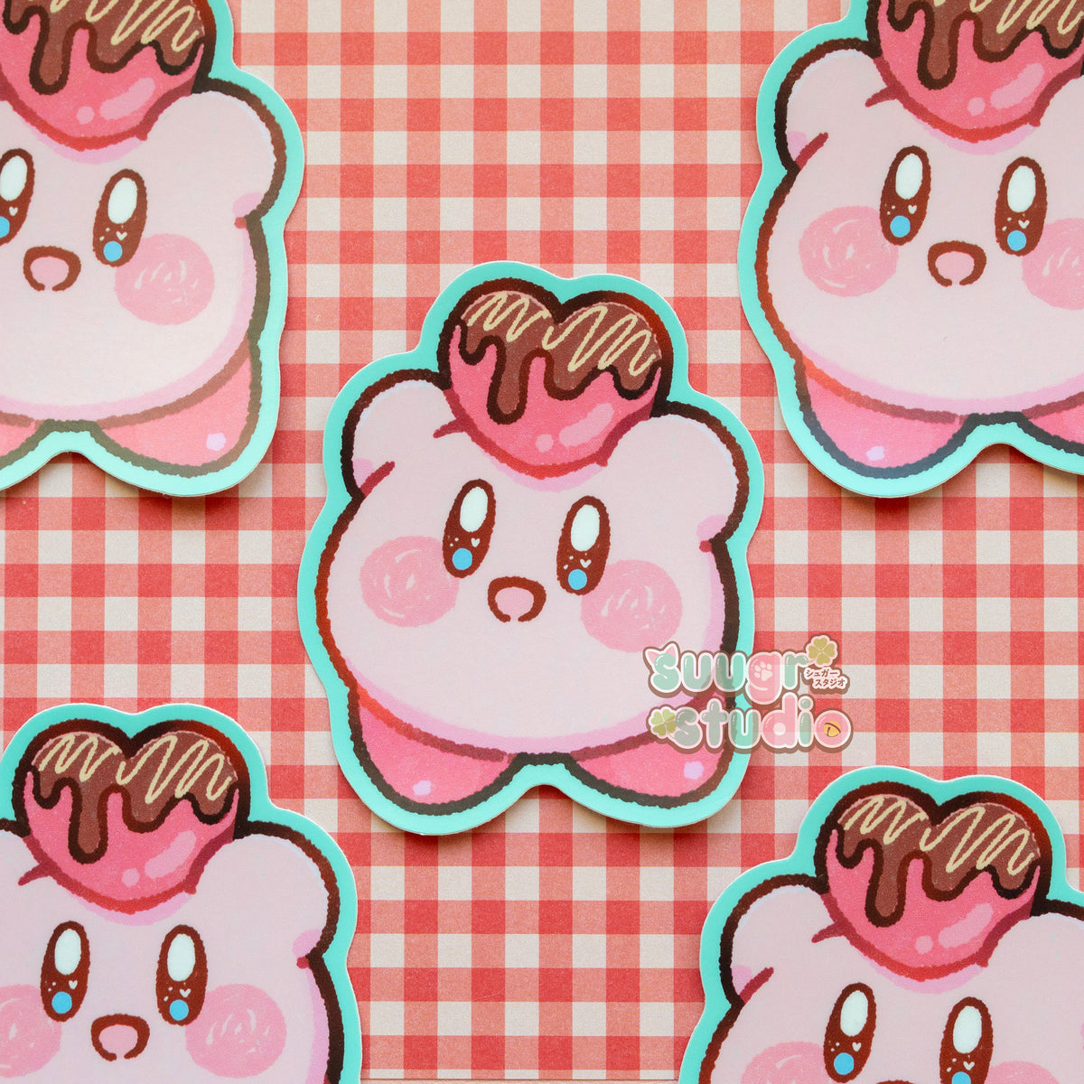 Chocolate Poyo Vinyl Sticker – Suugr Studio
