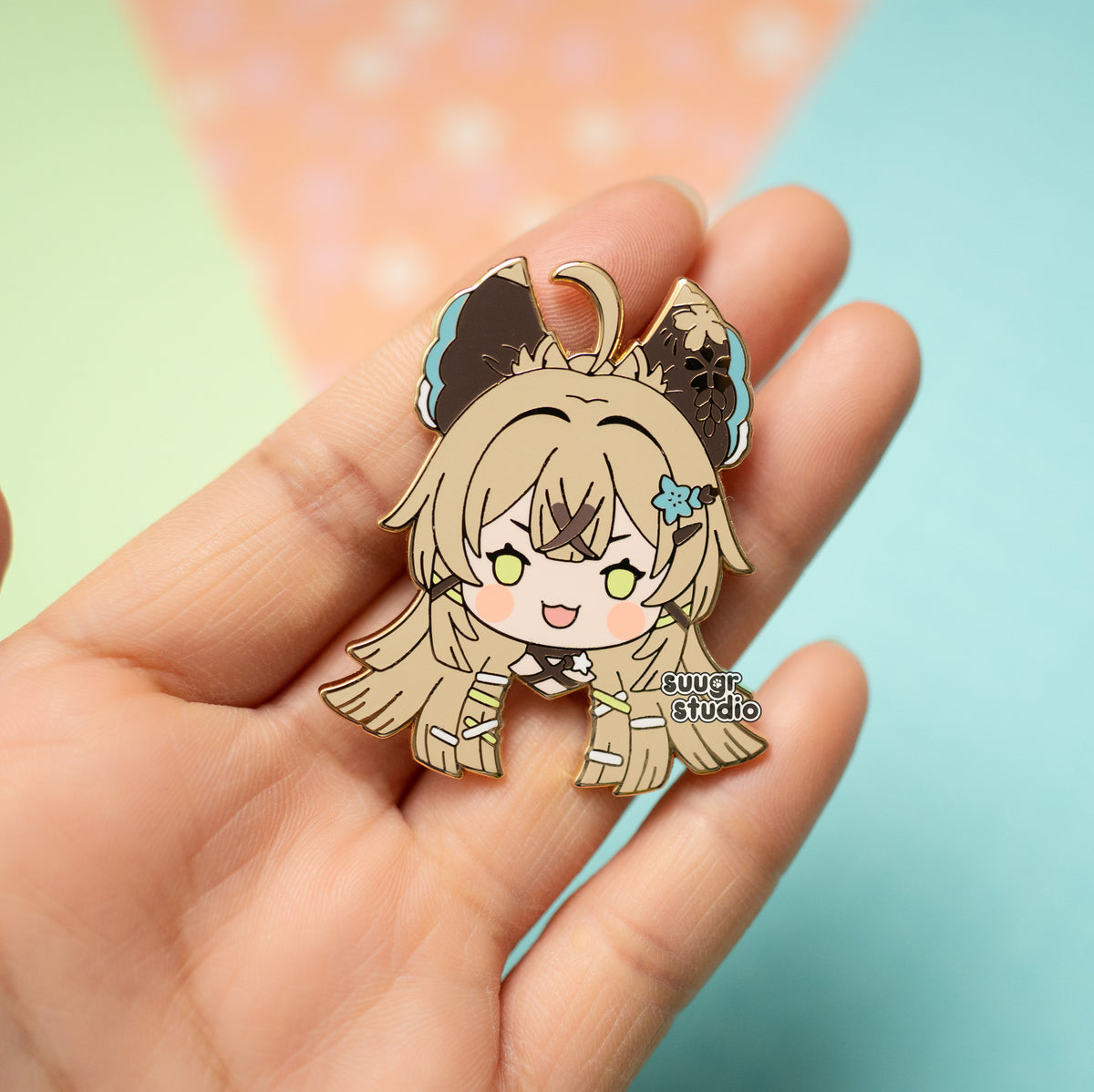 Suugr Studio Genshin Impact Kirara Enamel Pin