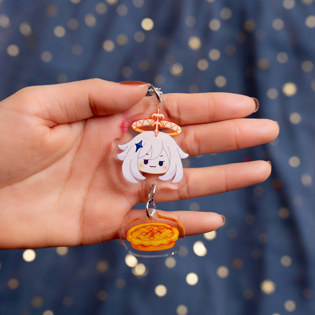 Genshin Impact Paimon 2-piece Double-Sided Acrylic Charm – Suugr Studio