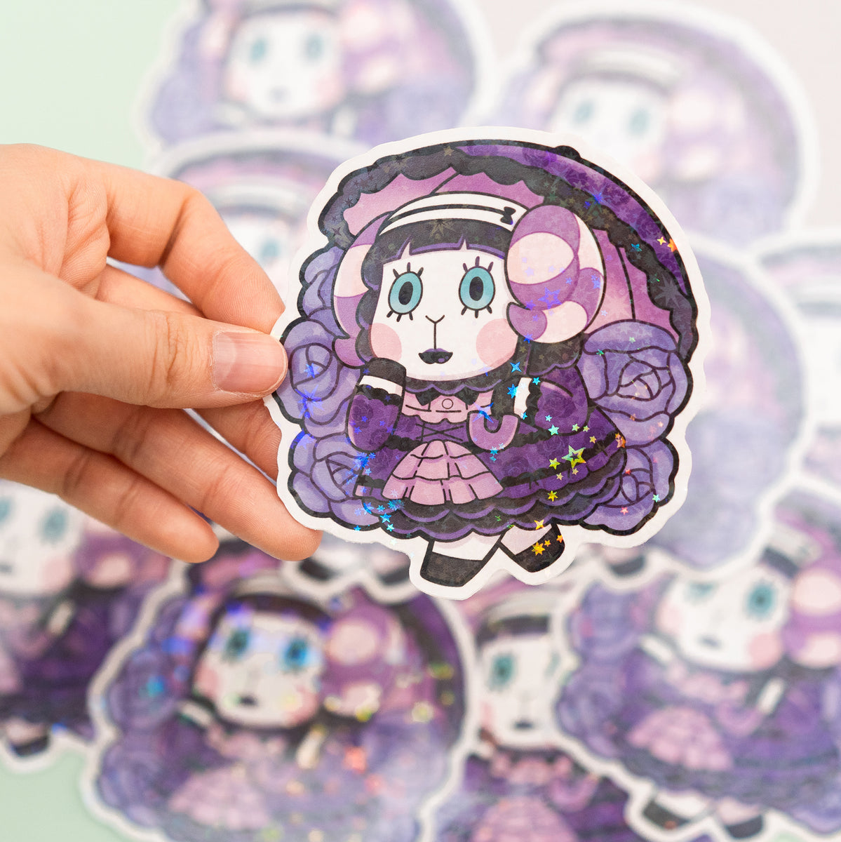 Muffy Die Cut Vinyl Sticker – Suugr Studio